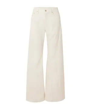 MOTHER High-rise Wide-leg Jeans - No
