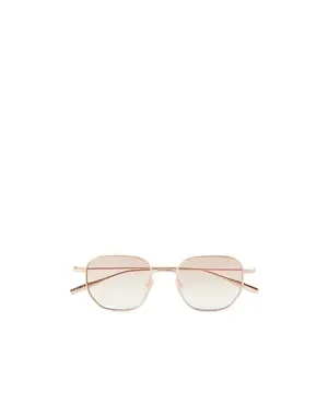 Barton Perreira Round Twotone Sunglasses
