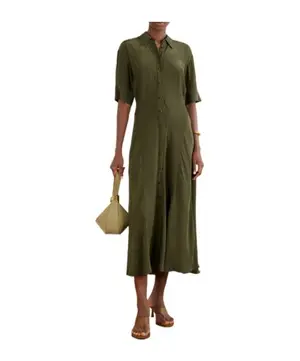 Veronica Beard Perenna Belted Maxi Dress - No