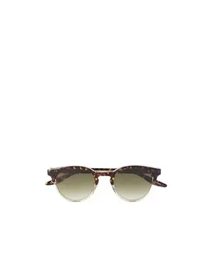 Barton Perreira Round Twotone Sunglasses - Multicolor