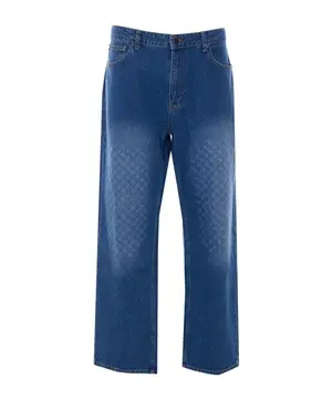 DAILY PAPER Monogram Wide-leg Jeans