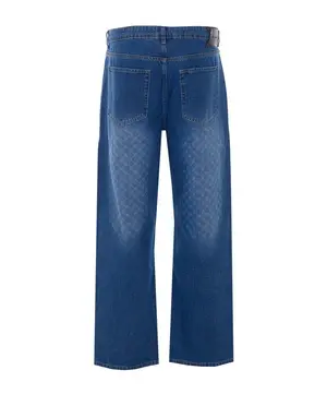 DAILY PAPER Monogram Wide-leg Jeans