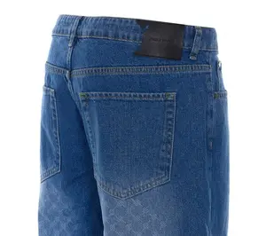 DAILY PAPER Monogram Wide-leg Jeans