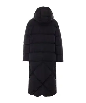 Add Quilted Hooded Down Coat