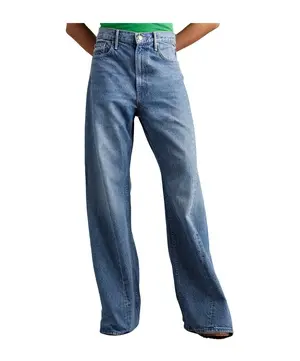 MOTHER Highrise Wideleg Jeans