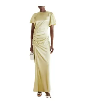 Veronica Beard Silk-blend Satin Gown