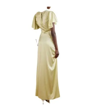 Veronica Beard Silk-blend Satin Gown