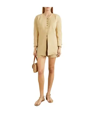 Le Kasha Linen Jacket