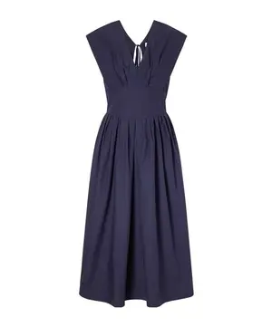Rosie Assoulin Gathered Cotton-taffeta Midi Dress - No
