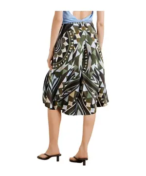 Emilio Pucci Printed Silk-twill Pants - No