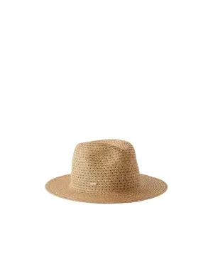 Eugenia Kim Lillian Embellished Raffia-effect Hat - Nude