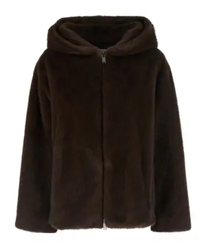 P.a.r.o.s.h Casual Hooded Jacket - Brown