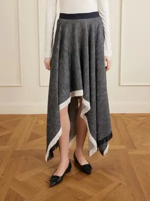 KALLMEYER Colorblock Midi Skirt