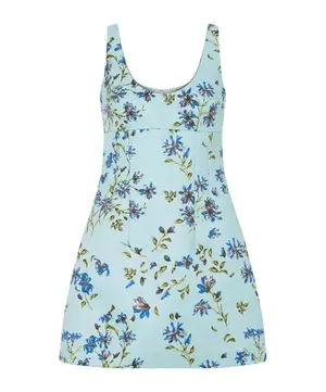 EMILIA WICKSTEAD Floral-printed Mini Dress - No