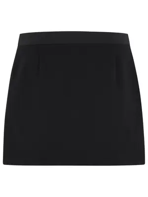 COURREGES Courrèges Bandeau Waist Mini Skirt