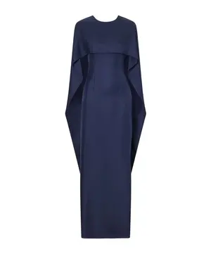 EMILIA WICKSTEAD Alphonse Silk Gown - Blue