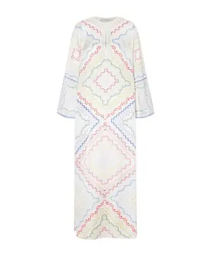 MARY KATRANTZOU Collins Printed Woven Cover-up - Not Specified