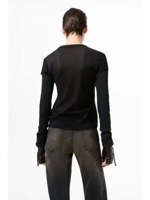 Our Legacy Layered Cotton-blend Cardigan