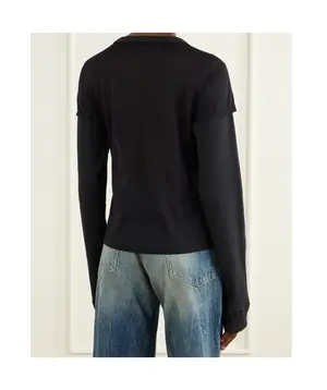 Our Legacy Layered Cotton-blend Cardigan