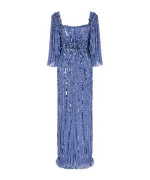 Jenny Packham Sequin-embellished Tulle Gown