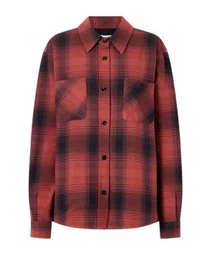 Our Legacy Whoppin Checked Cotton Shirt - Red