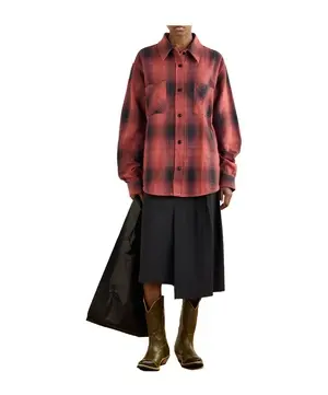 Our Legacy Whoppin Checked Cotton Shirt
