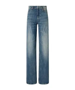 Our Legacy Wata Mid-rise Straight-leg Jeans - Blue