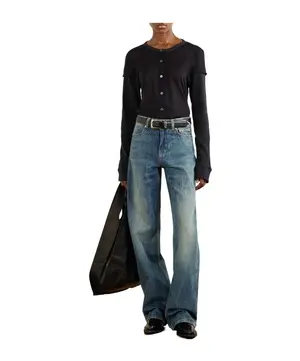 Our Legacy Wata Mid-rise Straight-leg Jeans