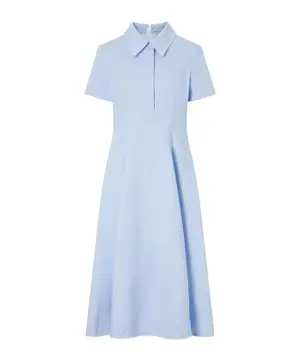 EMILIA WICKSTEAD Denim Midi Dress - Blue
