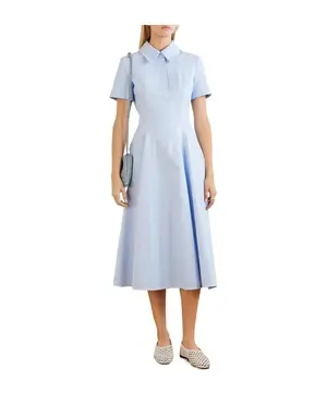 EMILIA WICKSTEAD Denim Midi Dress