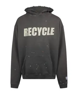 GALLERY DEPT. Letter Print Sweatshirt - Black