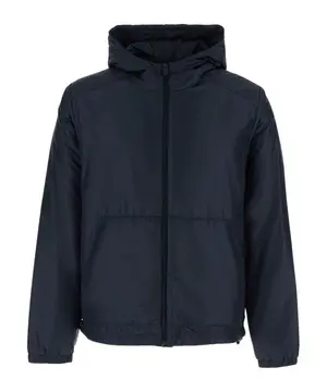 Aspesi Zip-front Hooded Jacket - Blue
