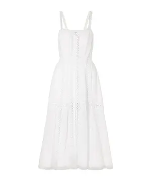 Charo Ruiz Ibiza Broderie Anglaise Maxi Dress