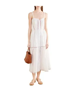 Charo Ruiz Ibiza Broderie Anglaise Maxi Dress