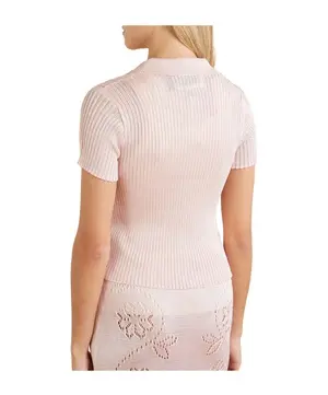 Calle Del Mar Ribbed-knit Cardigan
