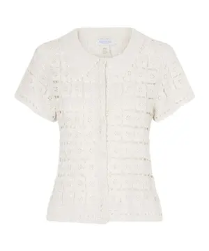 Calle Del Mar Crocheted Shirt - No