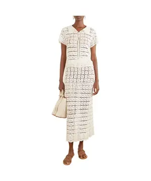 Calle Del Mar Crocheted Shirt