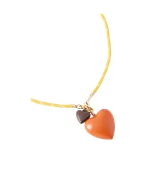 Assouline Enamel And Cord Necklace