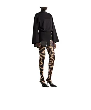 Emilio Pucci Printed Tights