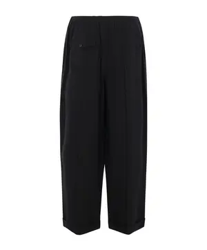 ANN DEMEULEMEESTER Agdar Pleated Tapered Trousers