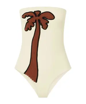Johanna Ortiz Palm One Piece Swimsuit - No