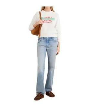 MOTHER Wide-leg Jeans