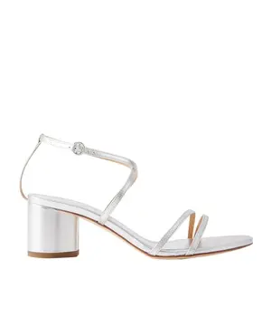 AeydĒ Metallic Leather Sandals - No