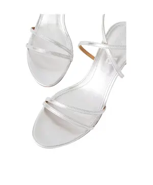 AeydĒ Metallic Leather Sandals