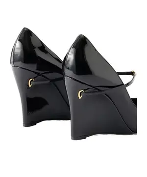Jennifer Chamandi Patent-leather Pumps