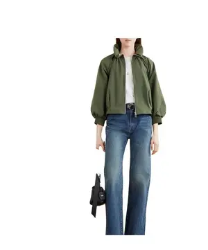 Veronica Beard Faille Bomber Jacket