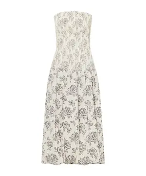 KALLMEYER Kallmeyer Roseprint Sleeveless Long Dress