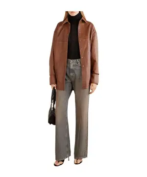 HAIKURE Victoria Leather Shirt