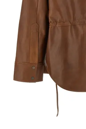 HAIKURE Victoria Leather Shirt