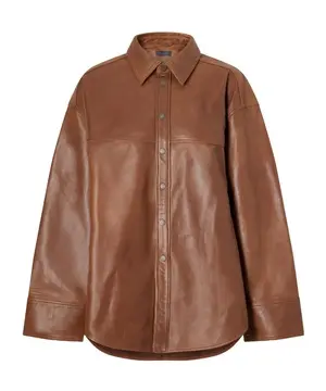 HAIKURE Victoria Leather Shirt - No